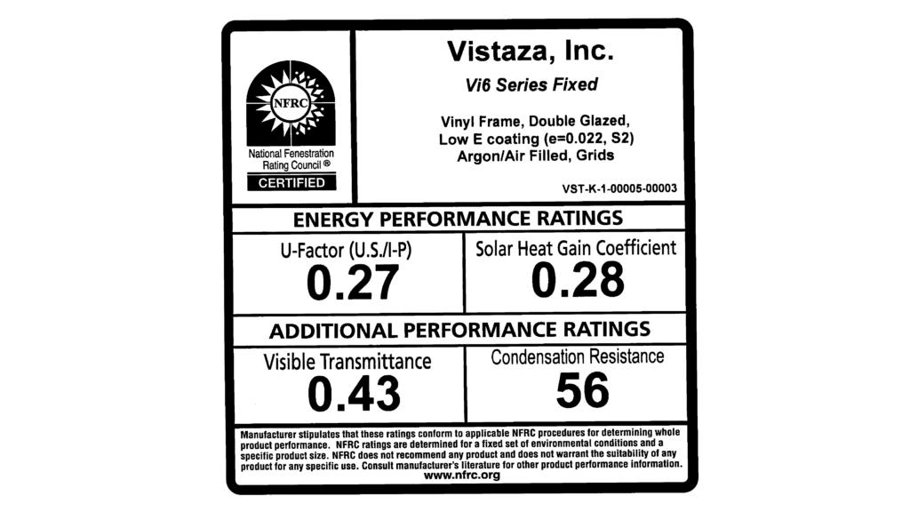 What Is A Good NFRC Rating? – Vistaza